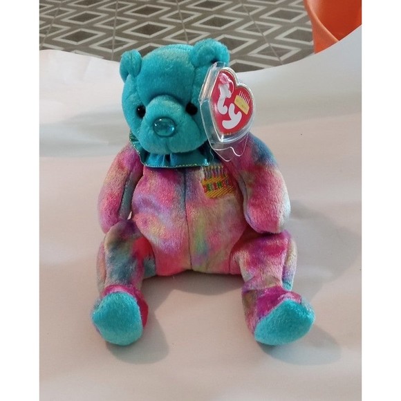 Toys | Ty Beanie Babies December The Bear | Poshmark